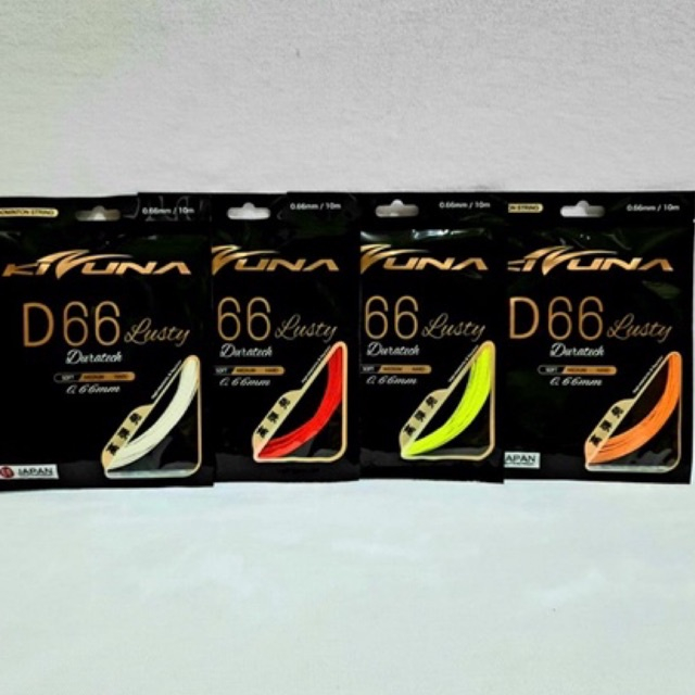 Jual Kizuna Badminton String [D66 Lusty] | Shopee Indonesia