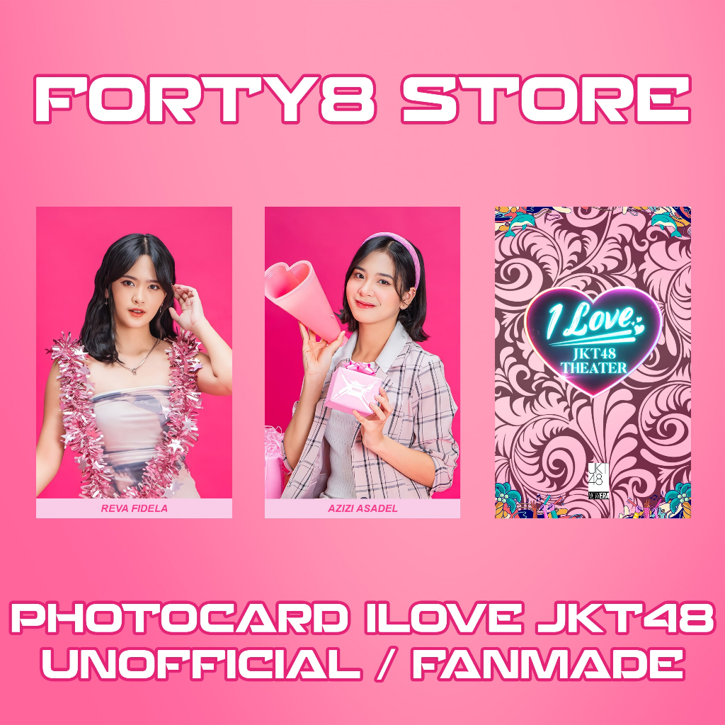 Jual (41 PC) Photocard JKT48 All Member I LOVE THEATER Unofficial / Fanmade VOL 1 | Shopee Indonesia
