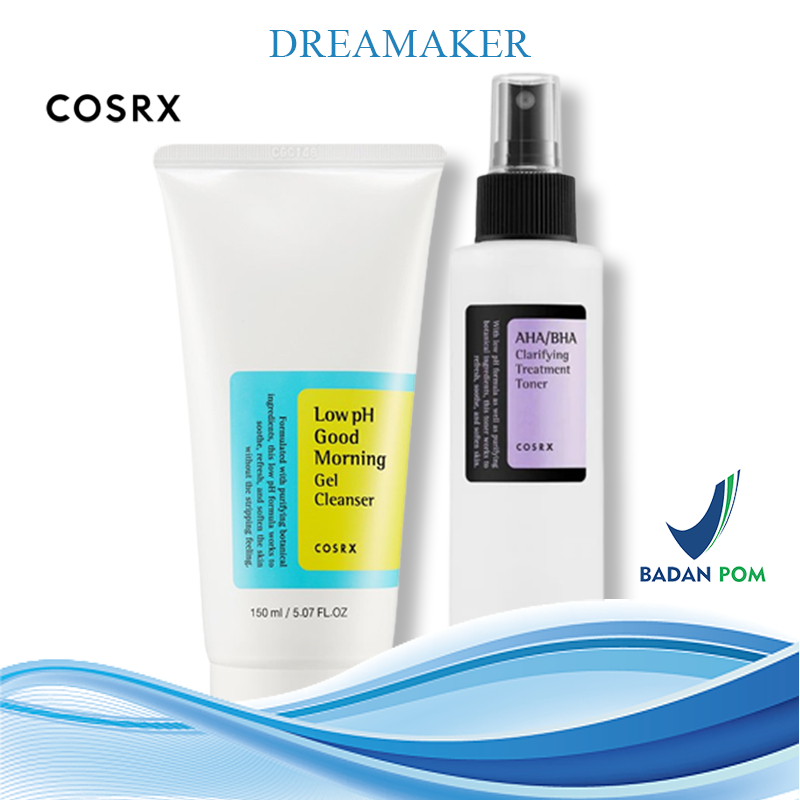 Jual COSRX Series AHA/BHA Toner150ml /Good Morning Gel Cleanse 150ml ...