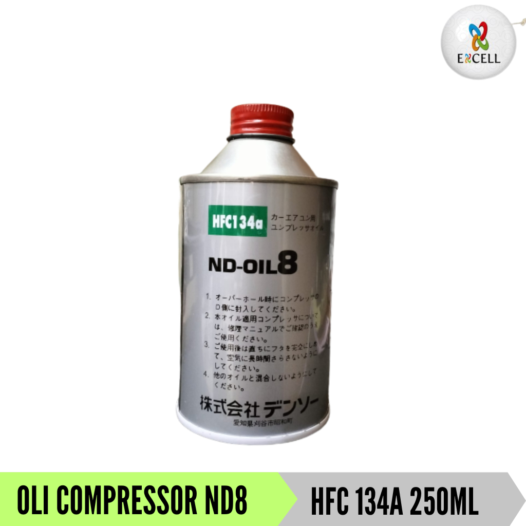 Jual Oli Nd8 Nd 8 Compressor Ac Mobil Hfc 134A 250ML | Shopee Indonesia