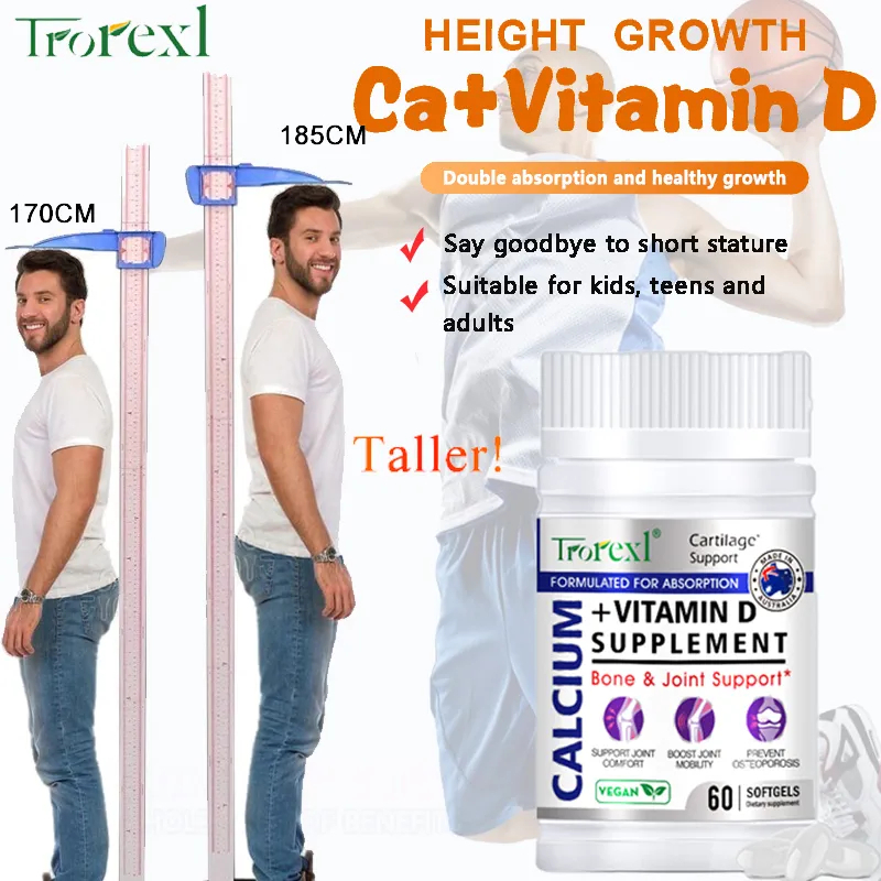 Jual Trorexl 60 Kapsul Suplemen Vitamin D menambah tinggi badan ...
