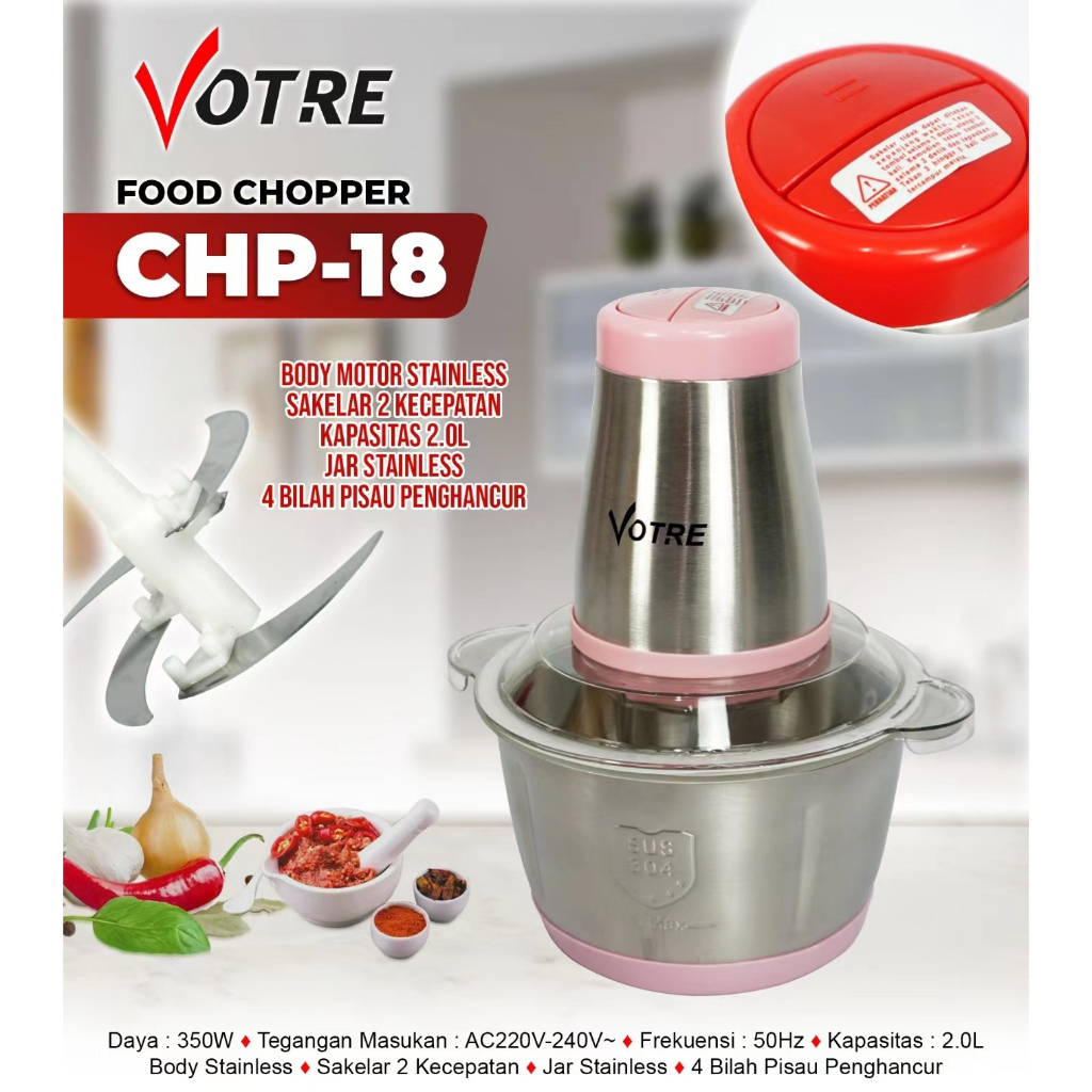 Jual Advance Chopper CHP-18 Mesin - Chopper Penggiling Daging - Chopper ...