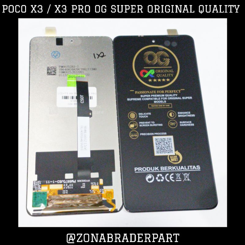 Jual LCD + TS POCO X3 / X3 PRO OG SUPER ORIGINAL QUALITY / ZC SPAREPART ...