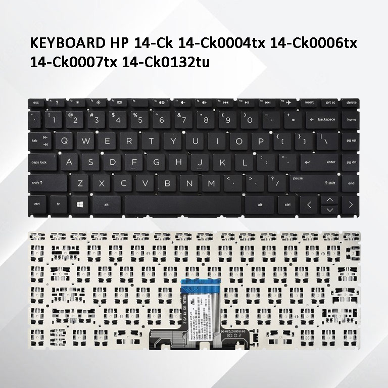 Jual Keyboard HP 14-Ck0004tx 14-Ck0006tx 14-ck0007tx 14-ck0132tu ...