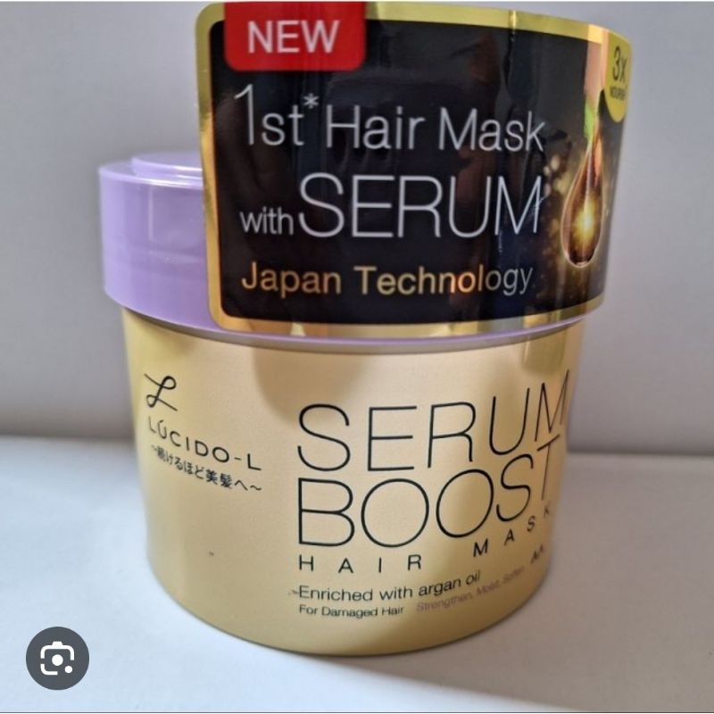 Jual Lucidol Serum Boost hair mask 250g | Shopee Indonesia