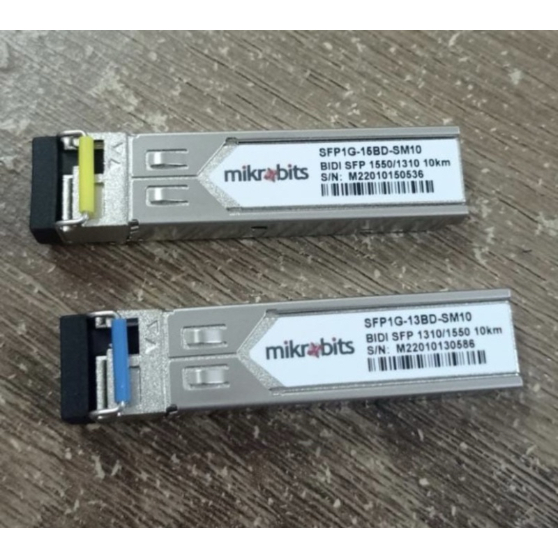 Jual Mikrobits SFP Transceiver SFP-1G-BD-SM-10KM | Shopee Indonesia