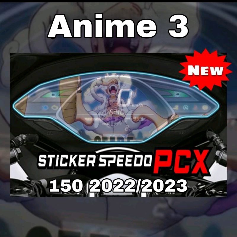 Jual STICKERS SPEEDOMETER PCX 150 2022/2023 ANIME NEW | Shopee Indonesia