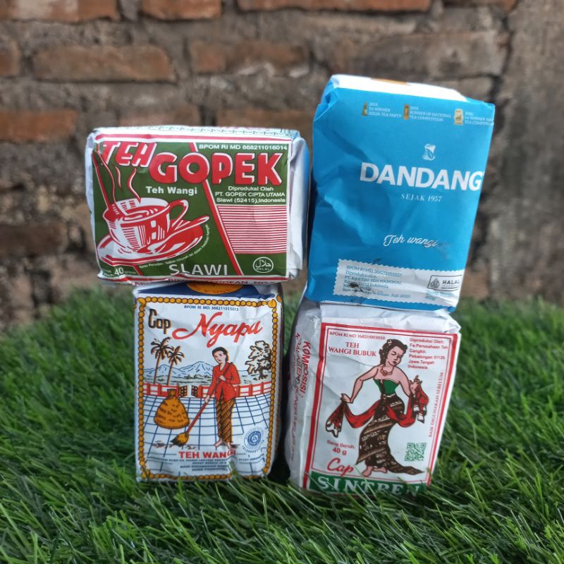 Jual Teh racikan khas solo 4 varian (gopek,dandang,nyapu dan sintren ...