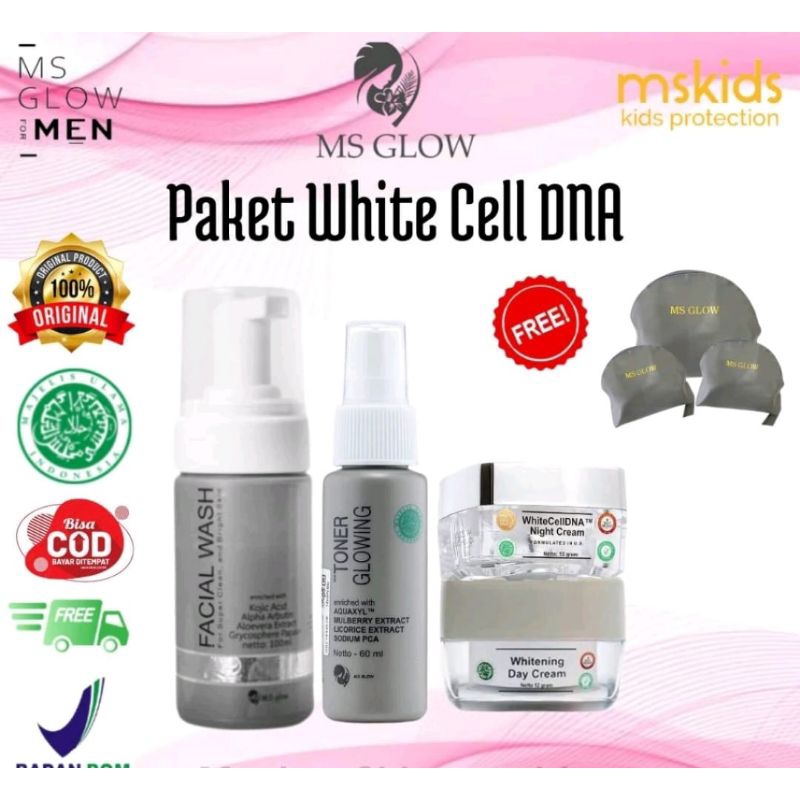 Jual Paket DNA White Cell DNA [MS GLOW] | Shopee Indonesia