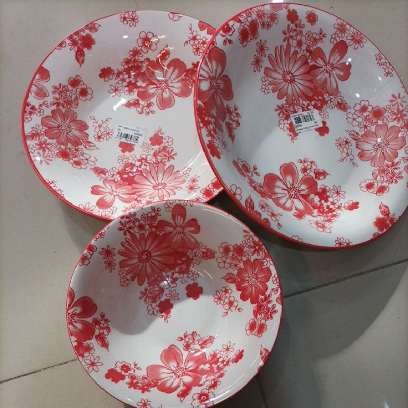 Jual Piring & Mangkok Plumeria | Shopee Indonesia