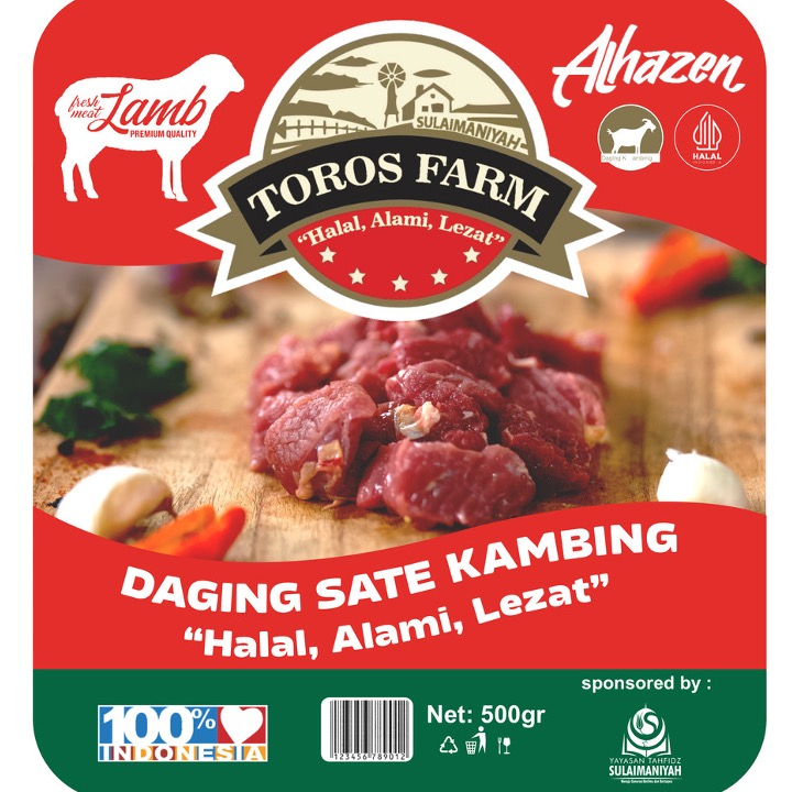 Jual Daging Kambing Potong Dadu Halal, Alami dan Lezat Toros Farm by ...