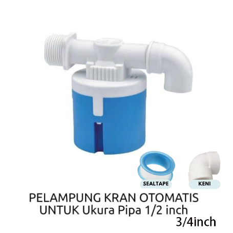 Jual Kran Otomatis Bak Mandi 1/2 dan 3/4 Sensor Keran Tandon Air ...