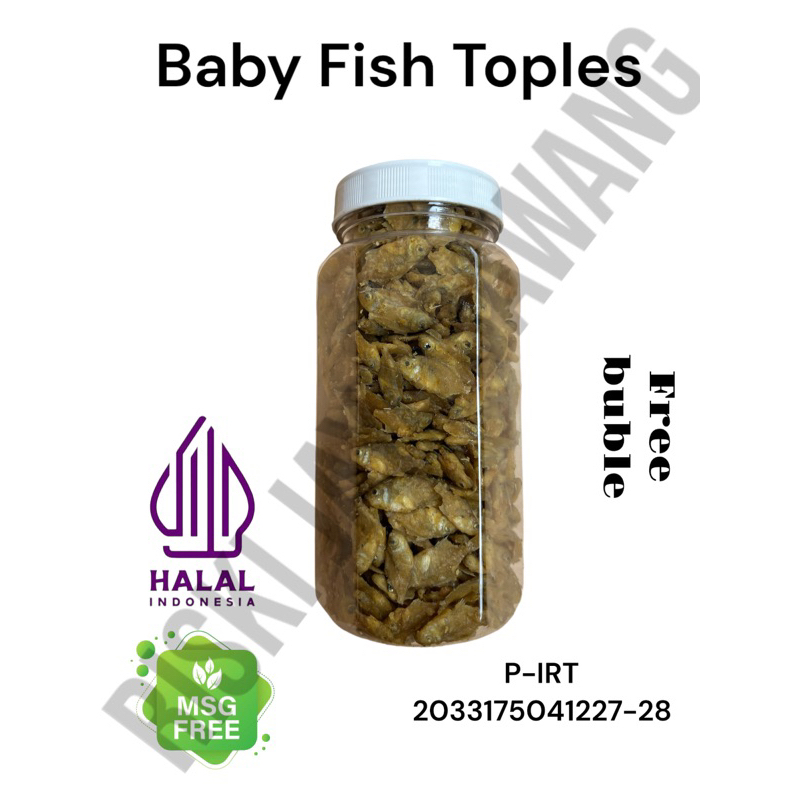 Jual BABY FISH CRISPY 200 GR Krispi | Shopee Indonesia