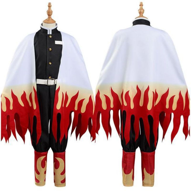 Jual COSTUME COSPLAY RENGOKU KYOJURO ANIME DEMON SLAYER | Shopee Indonesia