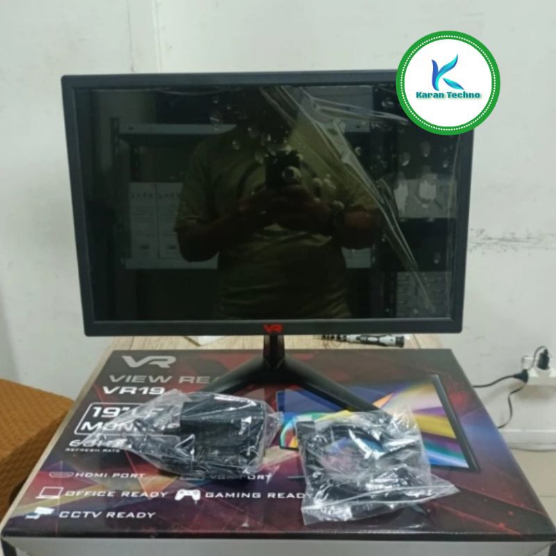 Jual Monitor 19 Inch LCD / LED VR NEW Support HDMI VGA Garansi 1 Tahun ...