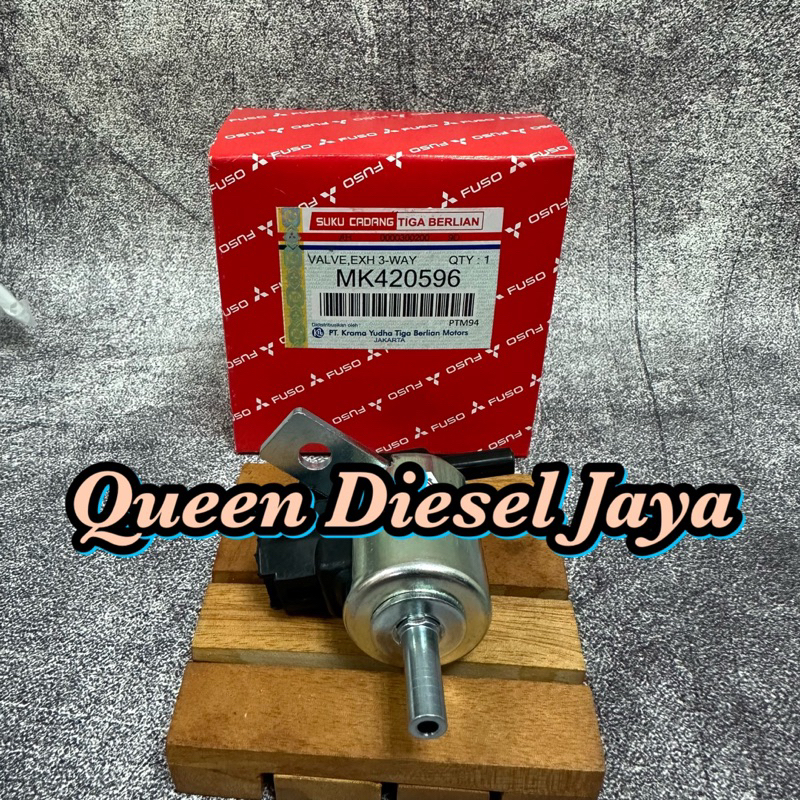 Jual Pembagi Minyak Rem Canter PS125 Turbo Valve 3 Way Magnetic Switch ...