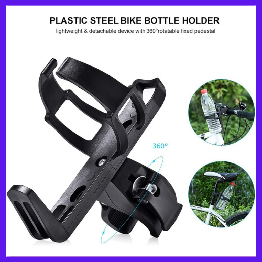 Jual Bicicleta Holder Botol Minum Sepeda MTB 360 Degree Rotating Tempat ...