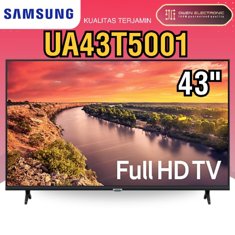 Jual SAMSUNG UA43T5001 - TV LED DIGITAL TV FULL HD 43 INCH USB HDMI 43T5001 43T5003 43T6500 ...