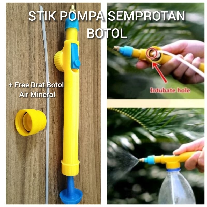 Jual STIK KEPALA SEMPROTAN BOTOL SEMPROTAN BURUNG FREE + DRAT AIR ...