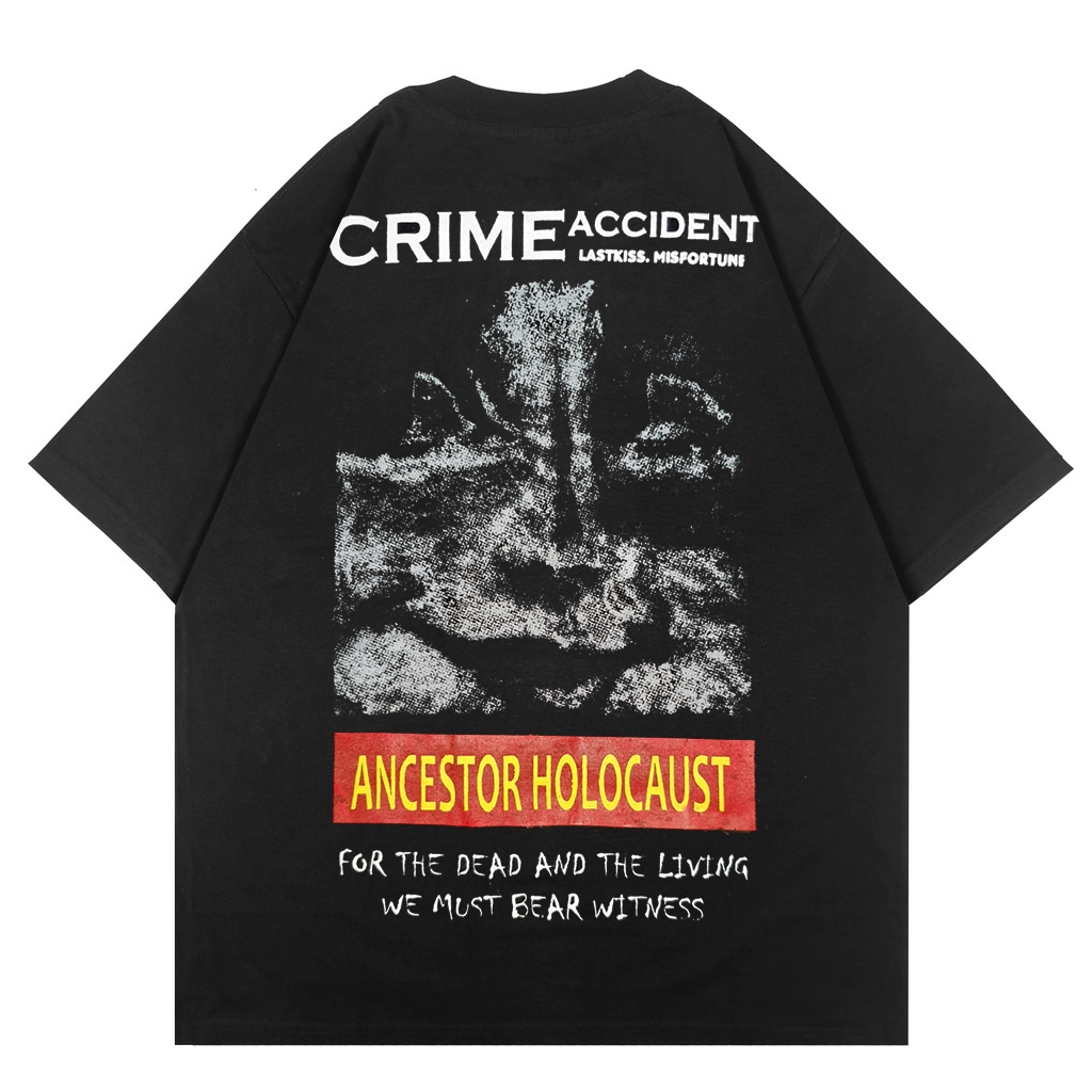 Jual Lastkiss T Shirt Kaos Lengan Pendek Distro Unisex Holocaust Hitam ... Jual Lastkiss T Shirt Kaos Lengan Pendek Distro Unisex Holocaust Hitam ...