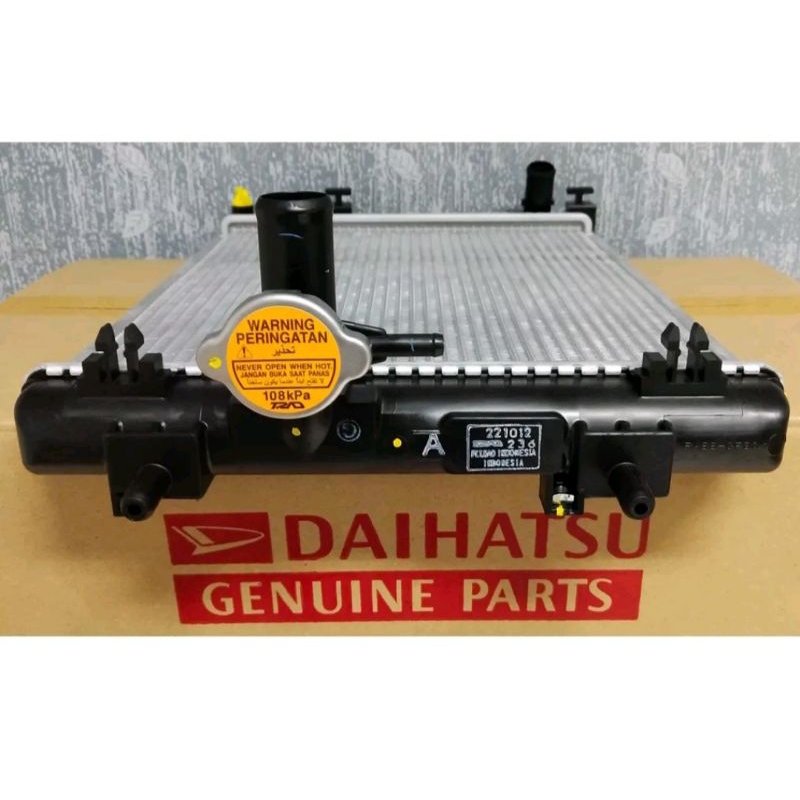 Jual Radiator ORI Agya, Ayla 1,0 manual, tangki air baru | Shopee Indonesia