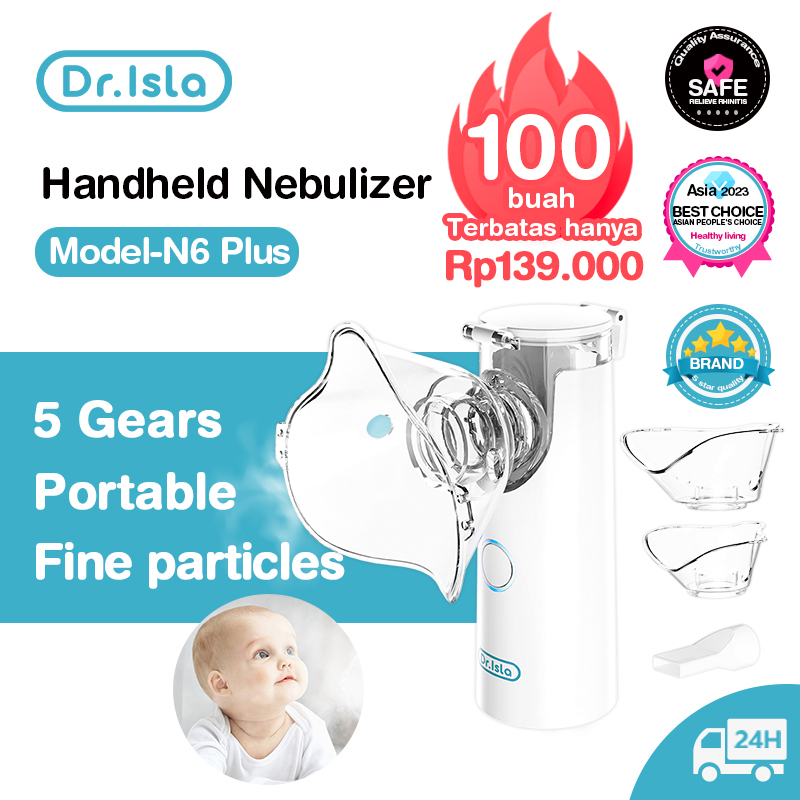 Jual Dr.isla Nebulizer Portable Alat terapi pernapasan asma untuk anak ... Jual Dr.isla Nebulizer Portable Alat terapi pernapasan asma untuk anak ...