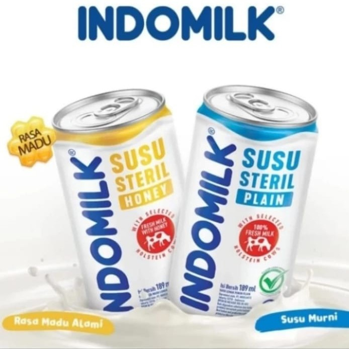 Jual Susu Indomilk Steril Kaleng 189ml | Shopee Indonesia