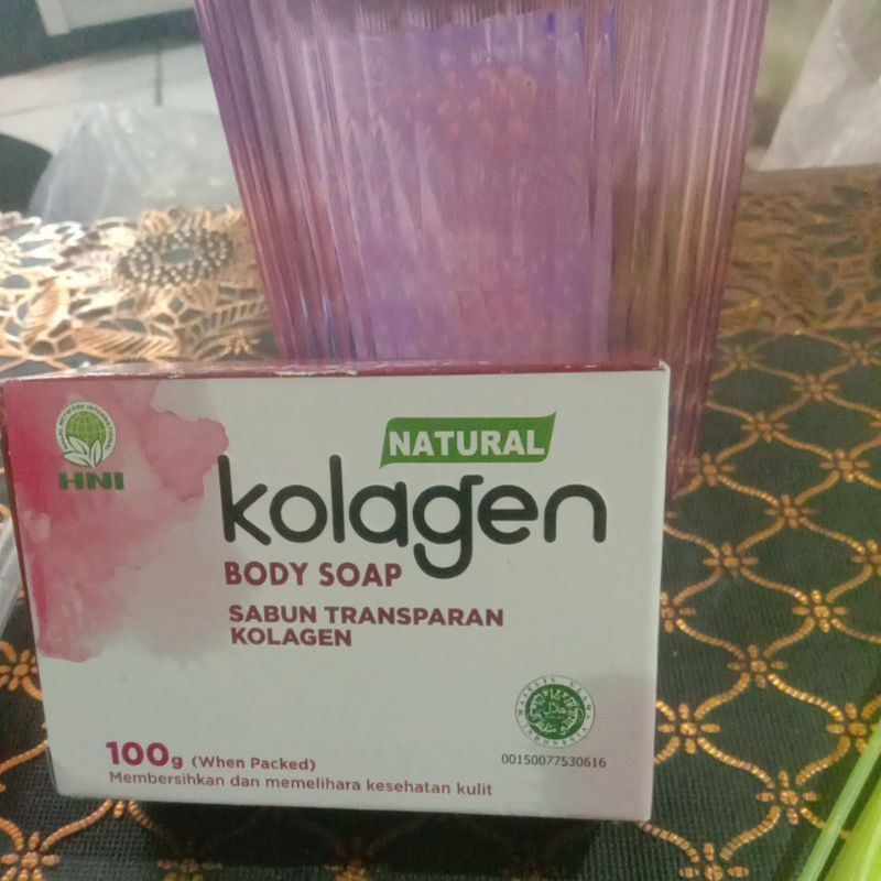 Jual hni natural kolagen body soap 100g HPAI | Shopee Indonesia