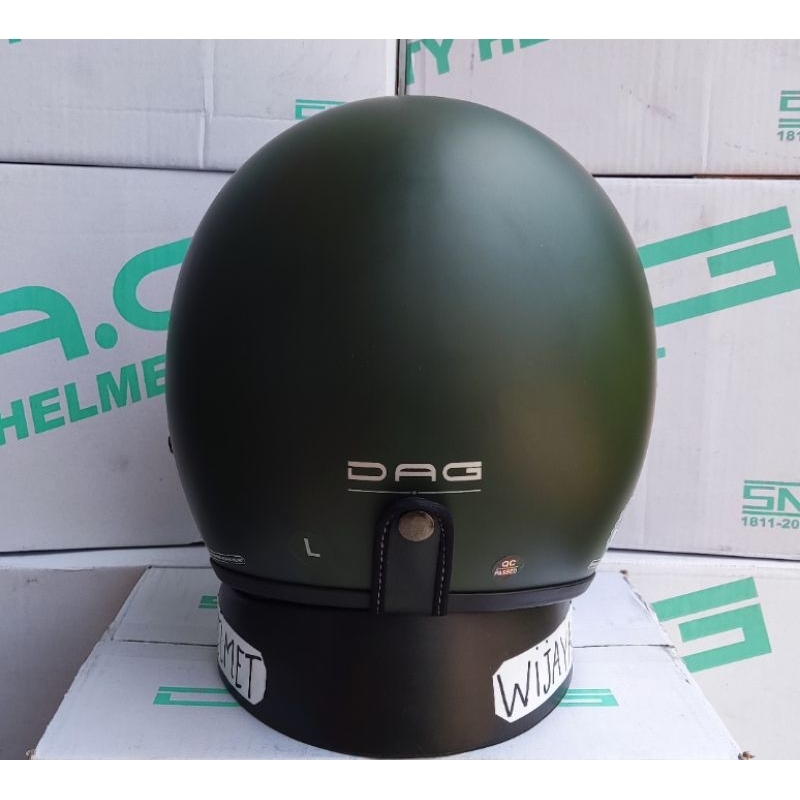 Jual HELM BOGO DAG CGR RETRO SOLID ORIGINAL | Shopee Indonesia