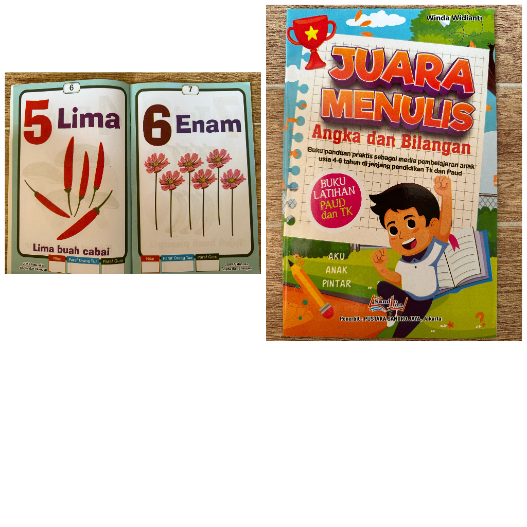 Jual Buku Anak Juara Menulis Angka dan Bilangan | Shopee Indonesia