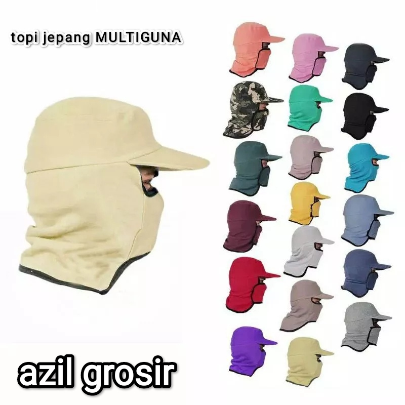 Jual Topi jepang/topi pancing/topi proyek/topi kebun..(multiguna ...