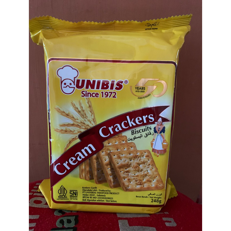 Jual UNIBIS CREAM CRACKERS BISKUIT | Shopee Indonesia