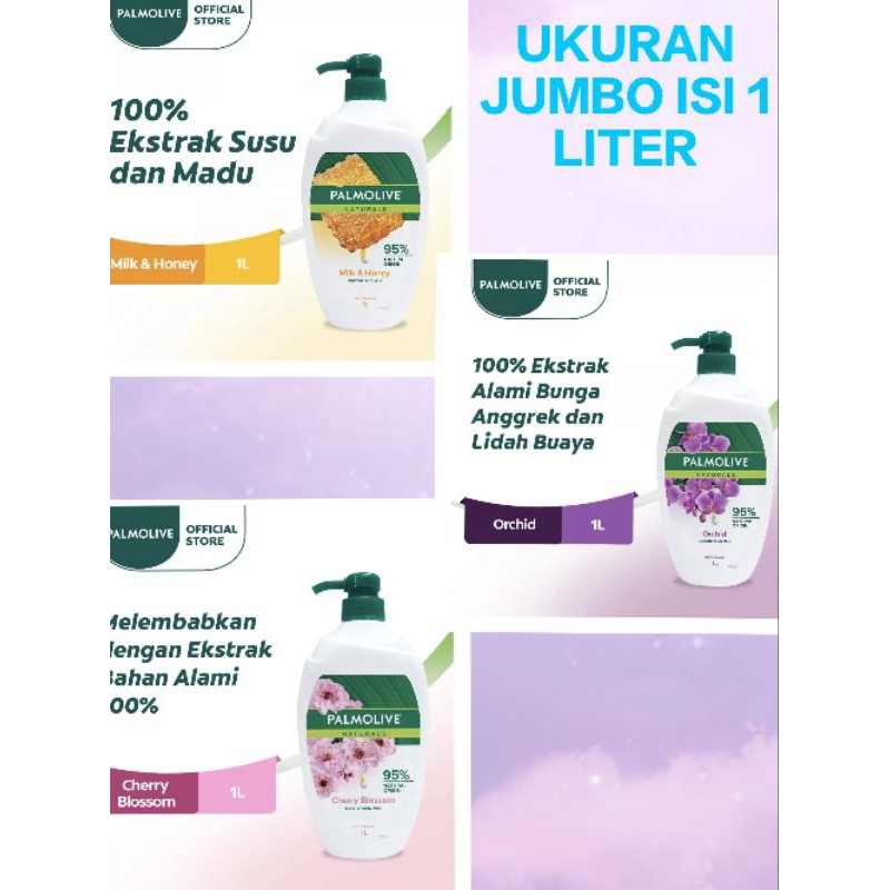 Jual PALMOLIVE BODY WASH/PALMOLIVE SABUN CAIR 1LITER | Shopee Indonesia