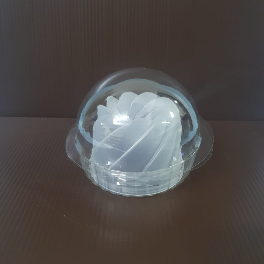 Jual Mika Pudding Mini / Tart Transparant 1/2 Bulat - 25pcs | Shopee Indonesia