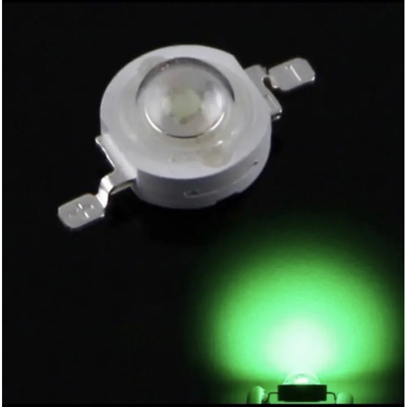 Jual [100pc] HPL 0.92w Hijau tanpa pendingin | High power led 0.92 watt ...