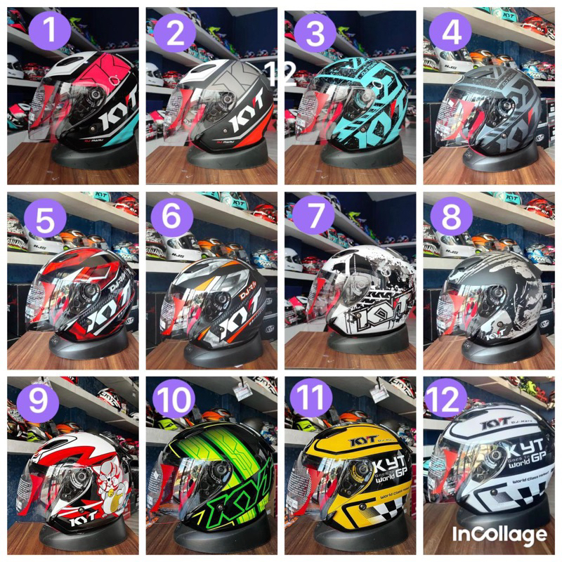 Jual KYT DJ MARU MOTIF ORIGINAL HELM KYT DJ MARU KYT HALF FACE | Shopee Indonesia