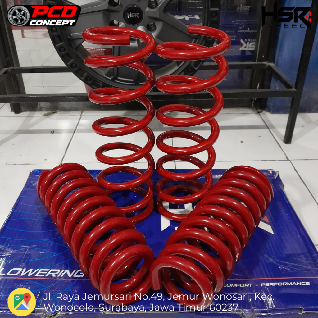 Jual per ceper fortuner type hsr wheel | lowering kit | per keong buat ...
