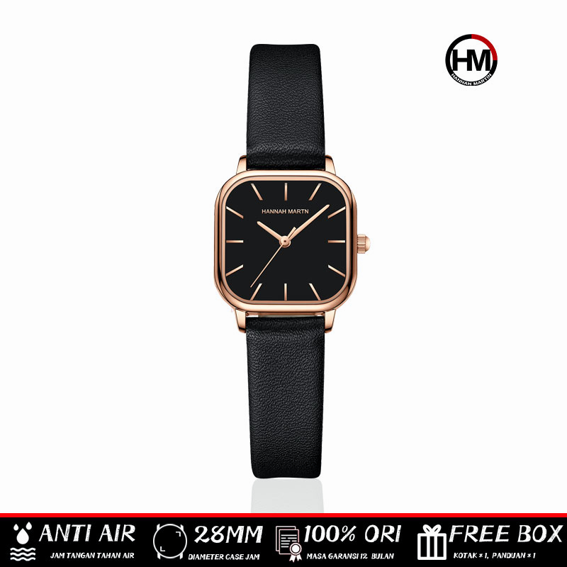 Jual HANNAH MARTIN Jam Tangan Wanita 100% Original Keren Klasik Mode ...
