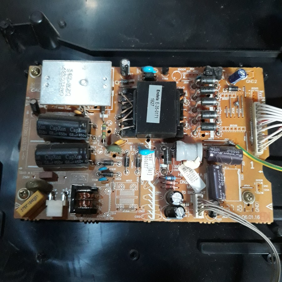Jual power supply smps tv Polytron 32T1506 normal psu 32t1506 garansi 1 ...
