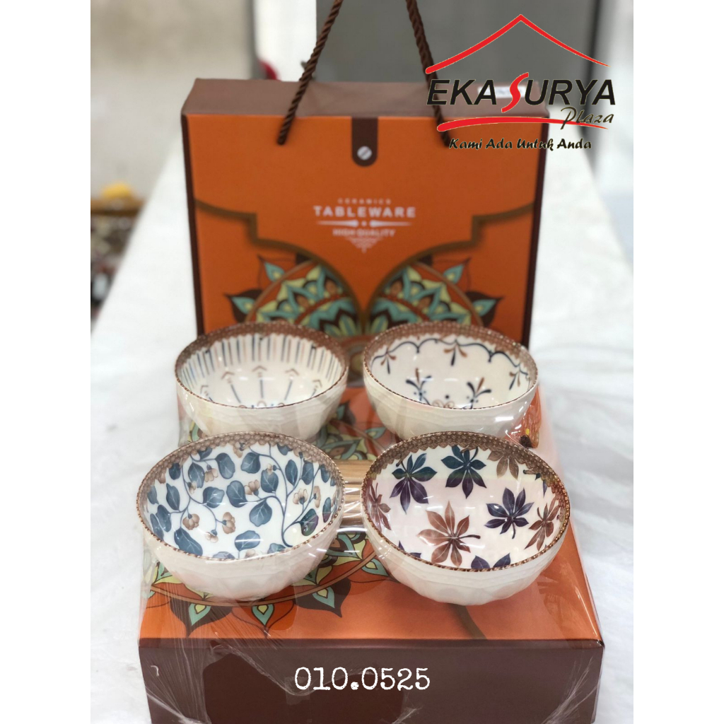 Jual Mangkok Set Jepang Gunung/Hampers Mangkok Set/Kado Mangkok Set isi ...