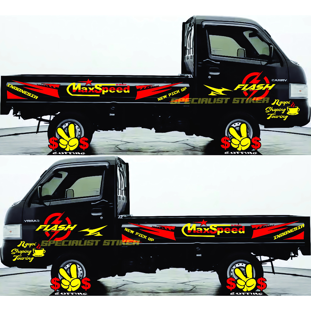 Jual Stiker Suzuki Carry Pick Up Model Cutting Sticker Terbaru | Shopee ...