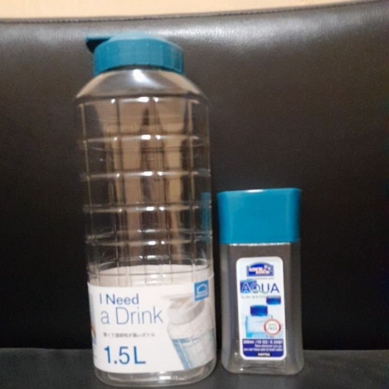 Jual BOTOL MINUM LOCK&LOCK UKURAN KECIL DAN BESAR TUTUP RANDOM | Shopee ...