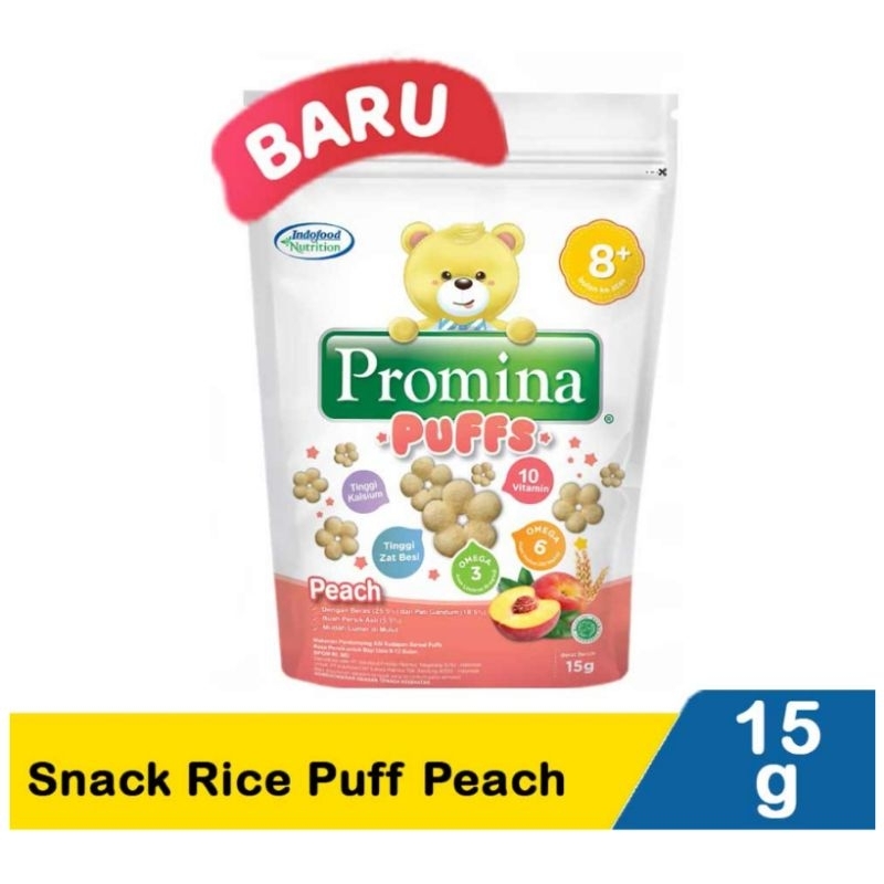 Jual PROMINA PUFF READY RASA PISANG, PEACH DAN BLUEBERRY 15GR / TOKO ...