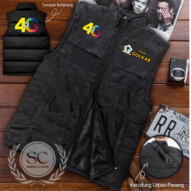 Jual ROMPI PRIA GOLKAR PARTAI PEMILU 2024 | Shopee Indonesia