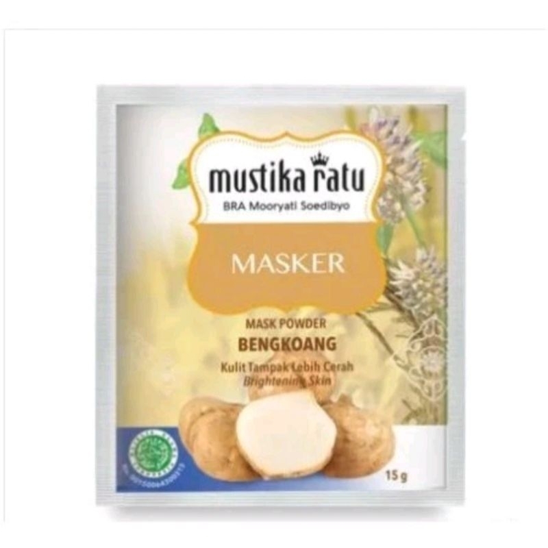 Jual Mustika Ratu Mask Powder Bengkoang 15g | Shopee Indonesia