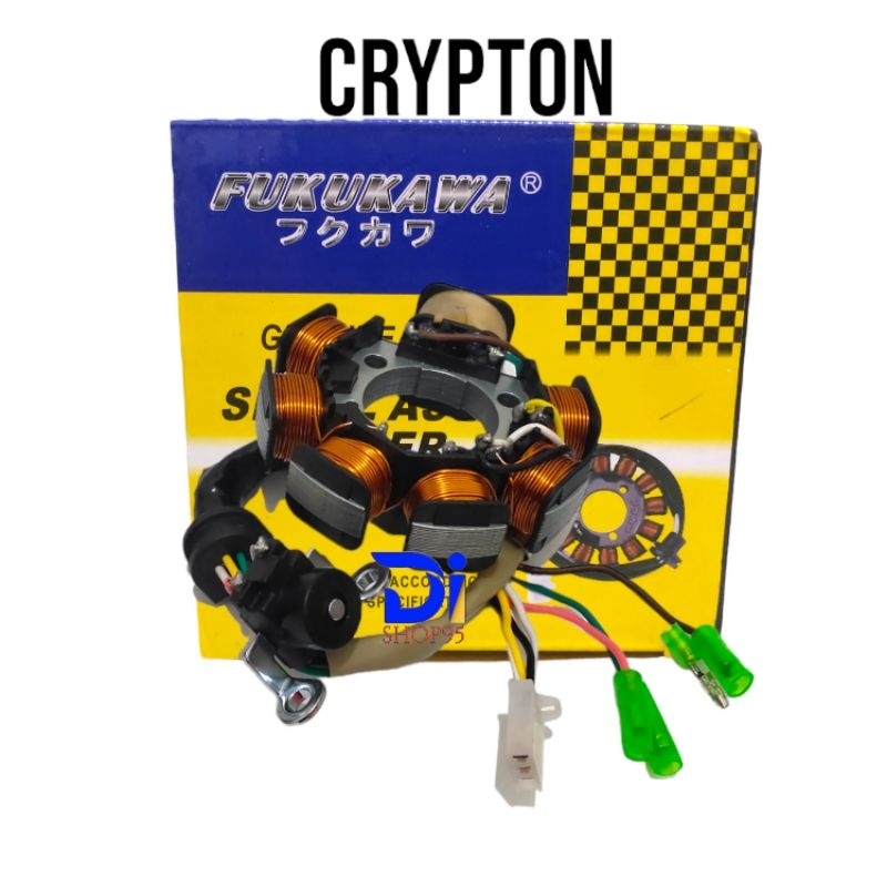 Jual SPULL ASSY FUKUKAWA CRYPTON SPOOL KOMPLIT YAMAHA SPUL PLUS PULSER ...