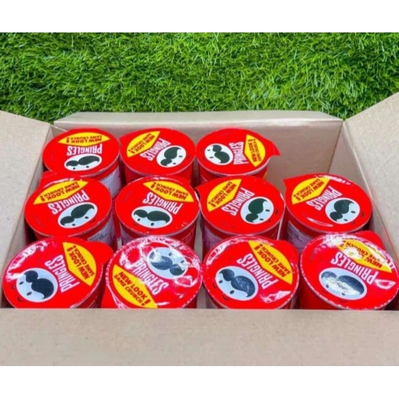 Jual Pringles Mini Original 42gram isi 12pcs/dus | Shopee Indonesia