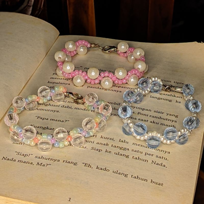 Jual beads bracelet | beaded bracelet | gelang manik manik | gelang manik manik aesthetic ...