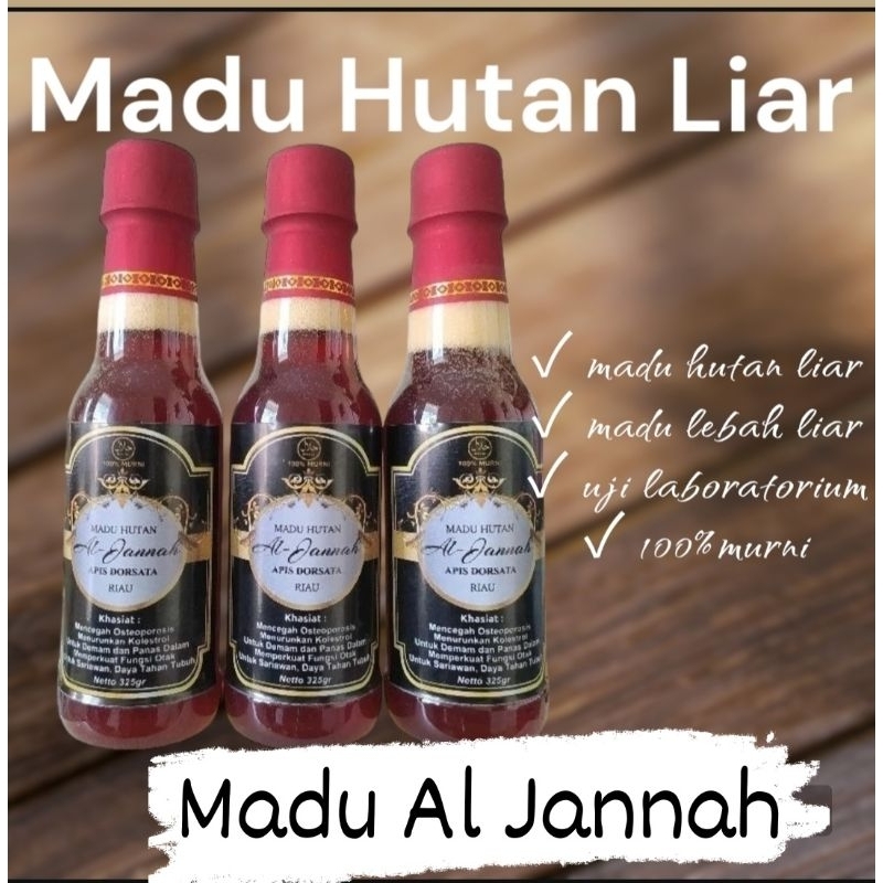Jual Madu asli murni hutan liar al jannah Apis Dorsata Sialang odeng ...