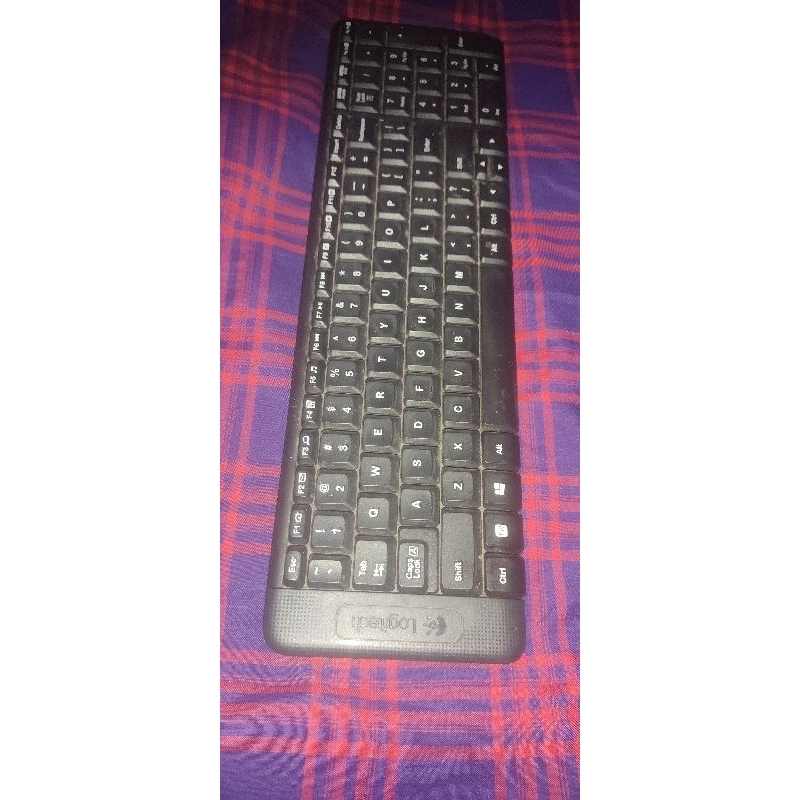 Jual KEYBOARD LOGITECH K220 used wireless nirkabel dan USB dongle kibot ...